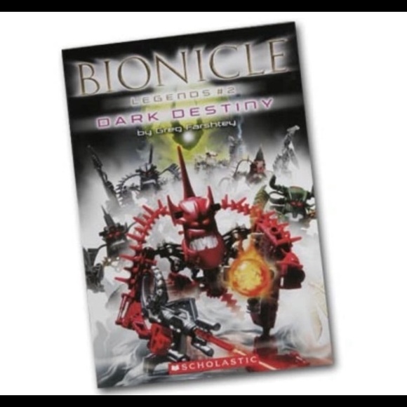 Scholastic | Other | Bionicle Legends 8 Downfall A Book In The Bionicle ...